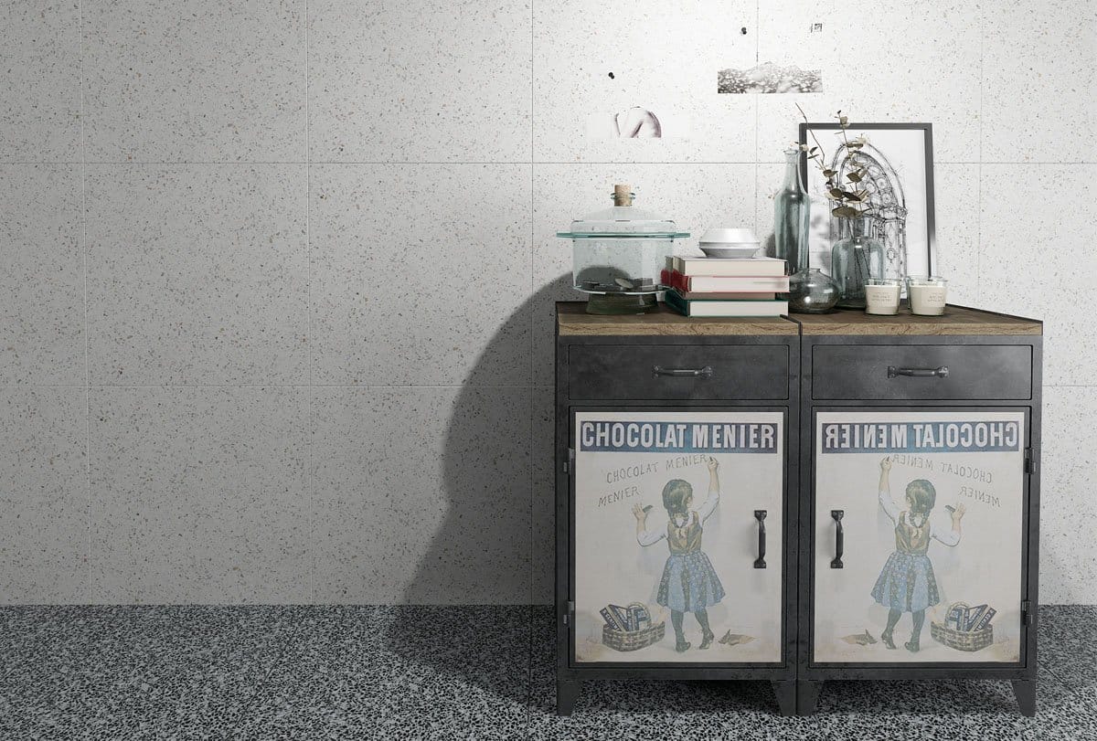 Terrazzo series | 24" x24 " contemporary porcelain terrazzo tiles with ...