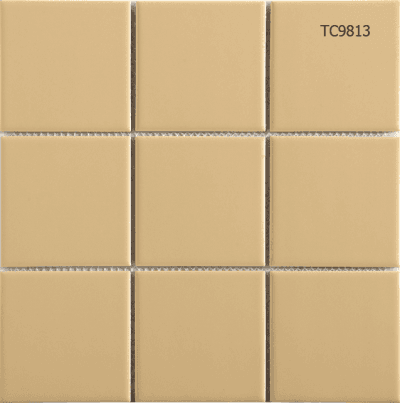 97*97mm modern square ceramics mosaic tile in 10 color
